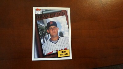 1994 TOPPS # 747 DRAFT PICK MARC BARCELO BASEBALL CARD | eBay