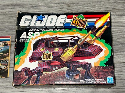 1989 Gi Joe Python Patrol ASP New In Box. Sealed Baggies RARE! | eBay