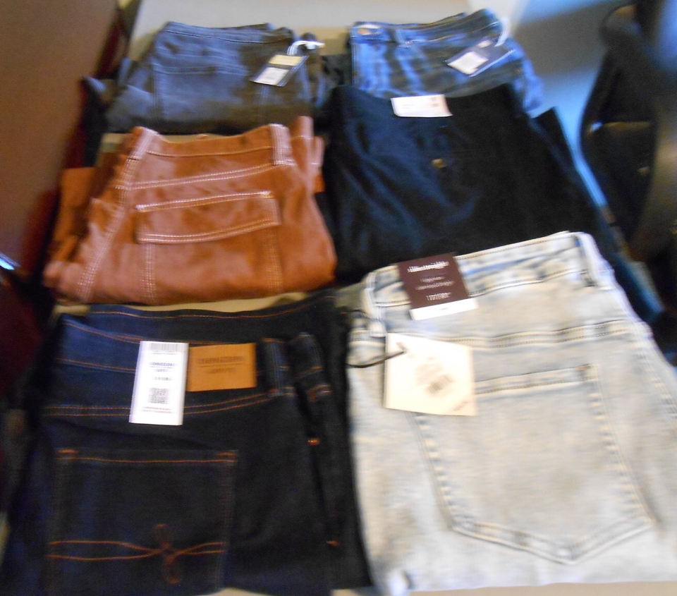 NEW WHOLESALE LOT JEANS W/ TAGS 14 PAIR MIX SIZES | eBay