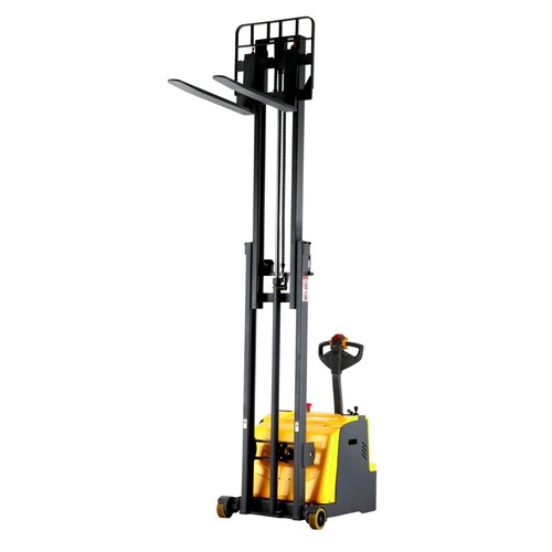 Electrical Counterbalanced Stacker 1200lb Load Cap. W/ 118" Max Lifting ...