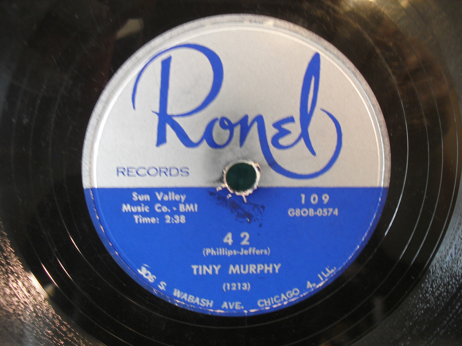 Tiny Murphy, 42 (Barrels Of Oil A Day) / I Just Can't Imagine, Ronel ...