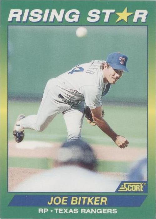 1992 Score 100 Hottest Rookies - Joe Bitker #87 for sale online | eBay