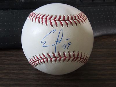 Erick Almonte Autograph / Signed Baseball New York Yankees / Colorado ...