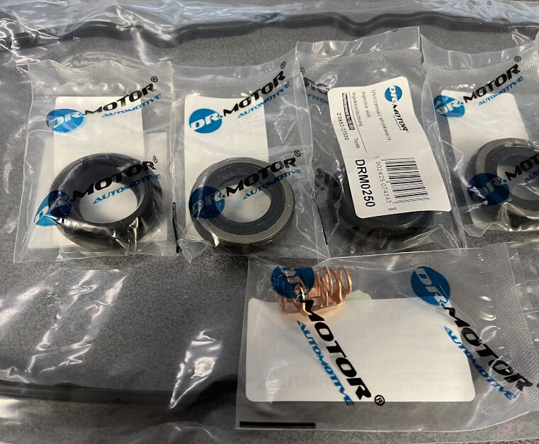 TOYOTA AVENSIS 2,0D Gasket Cylinder Head Cover KIT 11213-27010, 23682 ...