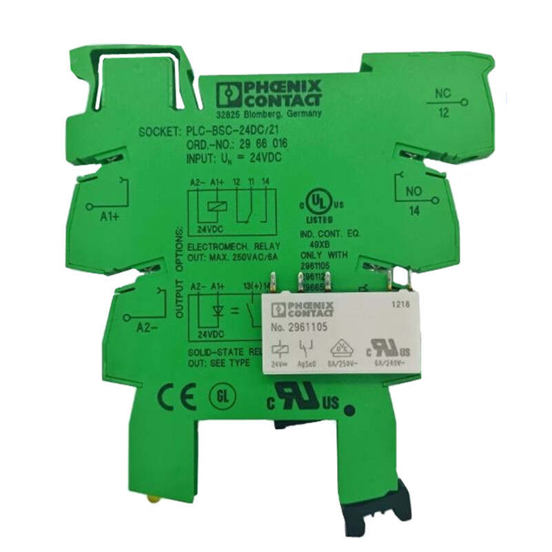 1PC PLC-RSC-24DC-21 No.2961105 24VDC Relay with No.2966016 Socket | eBay