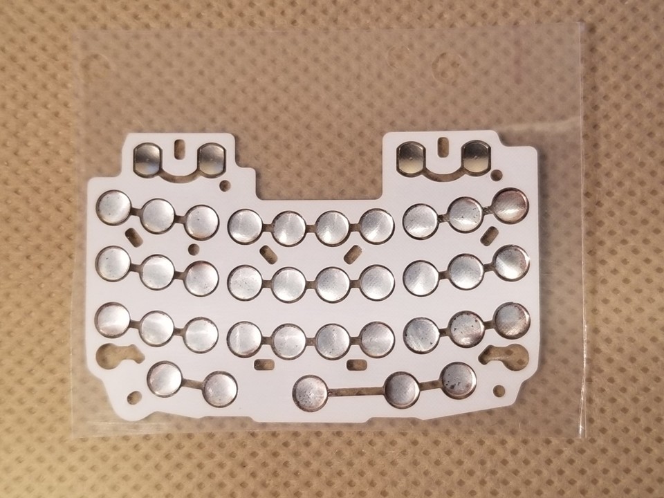 New Blackberry OEM Front Keypad Membrane Mylar Keyboard Part for CURVE ...