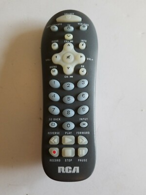 RCA RCR312WR Tested 3 Device Universal Remote Control | eBay