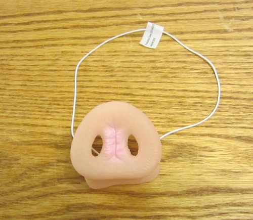3 NEW PIG NOSES COSTUME ACCESSORY MASK RUBBER HOG BOAR SNOUT NOSE GAG ...