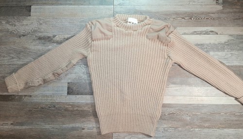 Vintage British Army Wool Commando Sweater 100% Wool Tan Pullover Size ...