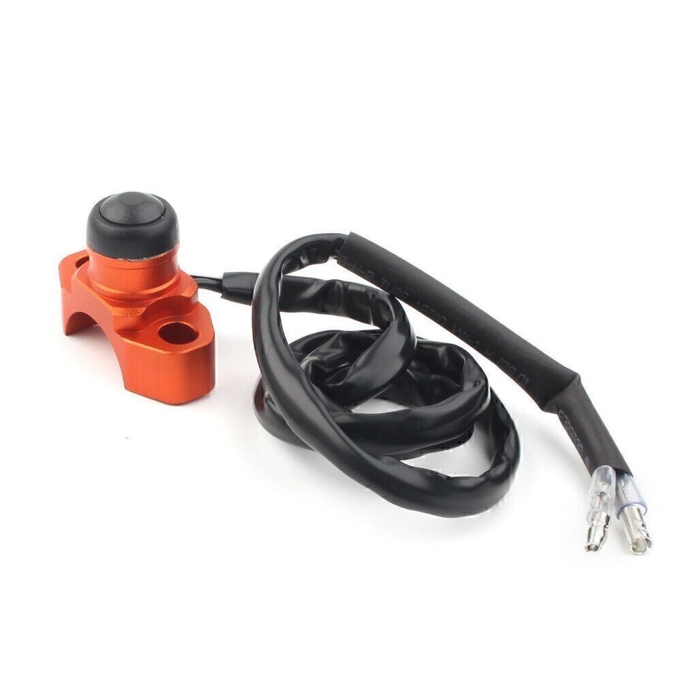 Engine Stop Start Kill Switch Button CNC Fit Most Dirt Bike Quad ATV ...