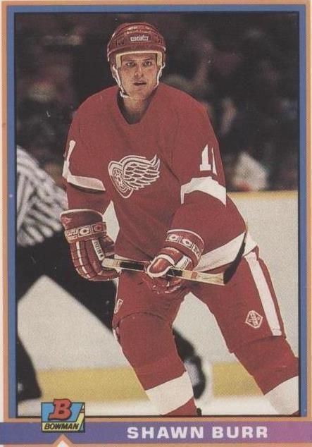 1991-92 Bowman - Shawn Burr #43 for sale online | eBay
