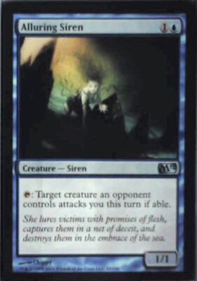 Alluring Siren - Magic 2012 (M12): #42, Magic: The Gathering Nm R138 | eBay