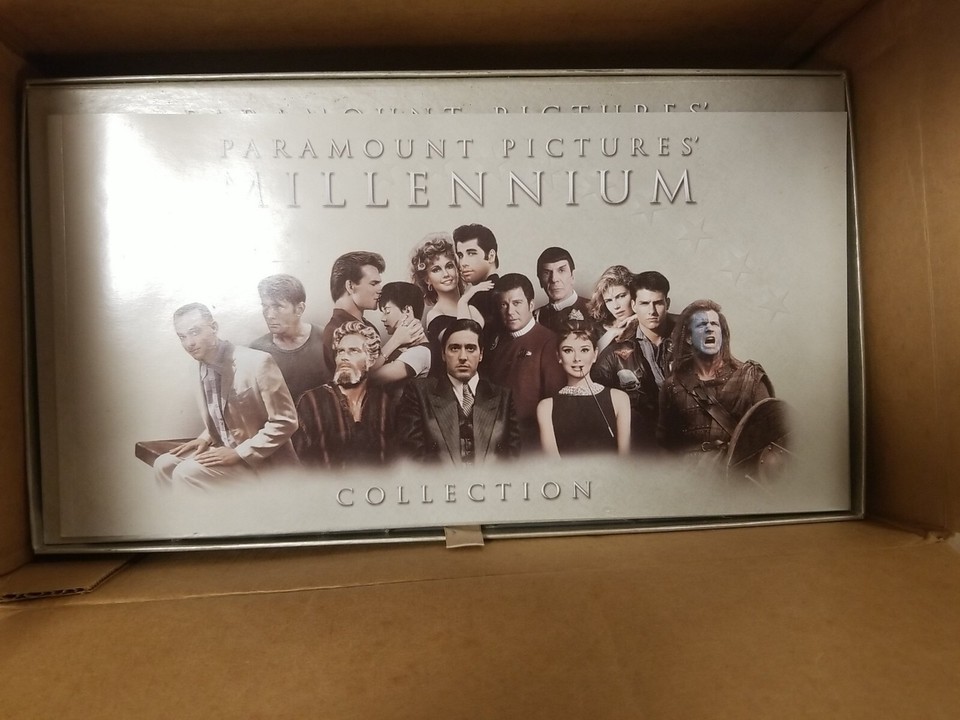 Paramount Millennium Collection 1998 10 Movie Set VHS NEW Sealed | eBay