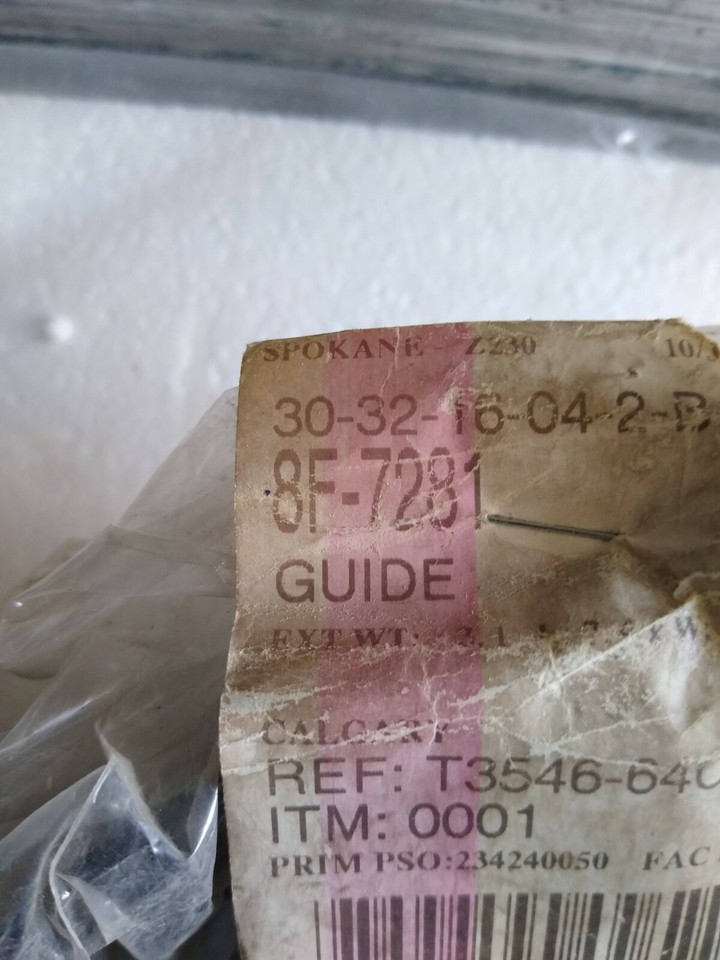 Caterpillar 8F-7281 Guide Cat 8F7281 | eBay