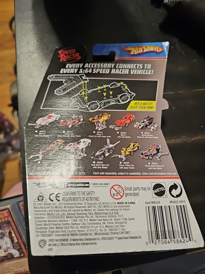 2007 Hot Wheels Speed Racer SNAKE OILER with Spear Hooks 1:64 Diecast ...