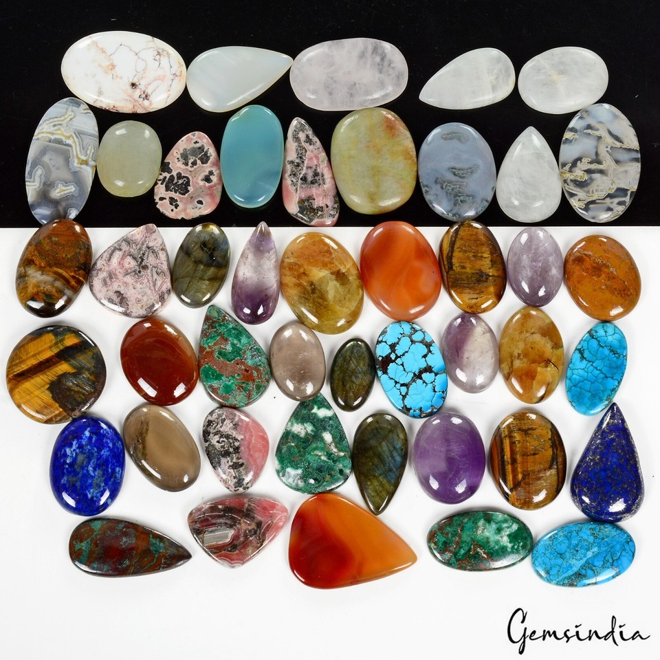 2500 Ct Natural Multi Gemstones Mix Shape Wholesale Loose Gemstones Lot ...