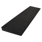 Non-Slip Solid Rubber Threshold Ramp cuttable Black Engineering ...