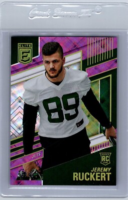 2022 Panini Donruss Elite Jeremy Ruckert Purple #/99 Rookie Card #131 ...