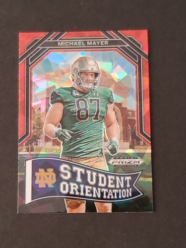 Michael Mayer 2023 Prizm Draft Picks Student Orientation #SO-17 Red Ice Prizm | eBay