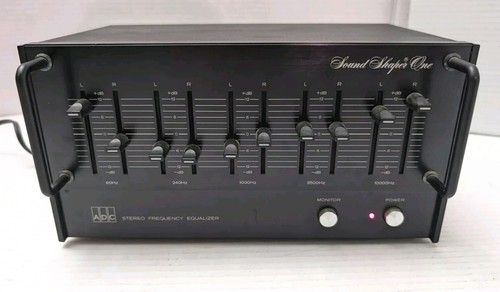ADC Sound Shaper One Stereo Frequency Equalizer Model SS-1 | eBay