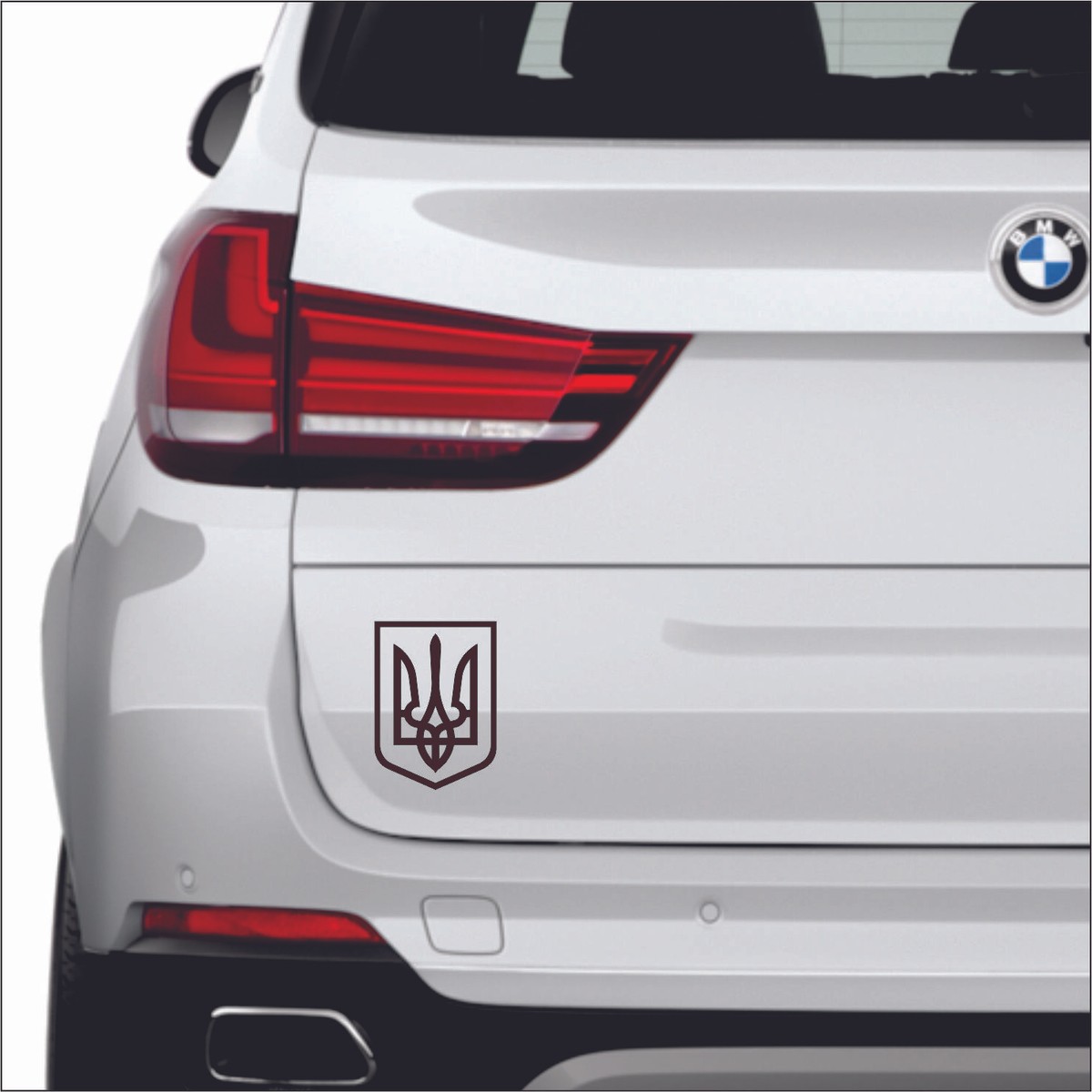 Stand With Ukraine Vinyl Sticker 3x5 Ukraine Flag Ukrainian Kozak ...