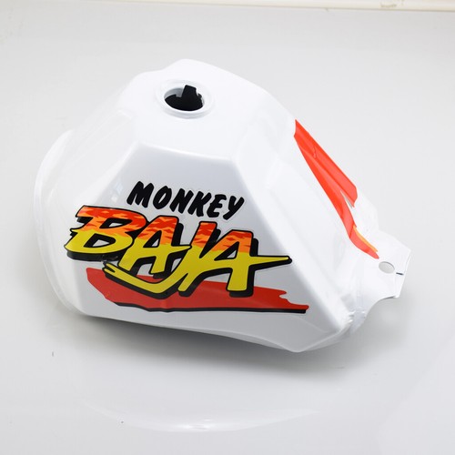 For Honda Monkey Baja Monkey Z50 Z50Y Z50J white Fuel tank & Sticker | eBay