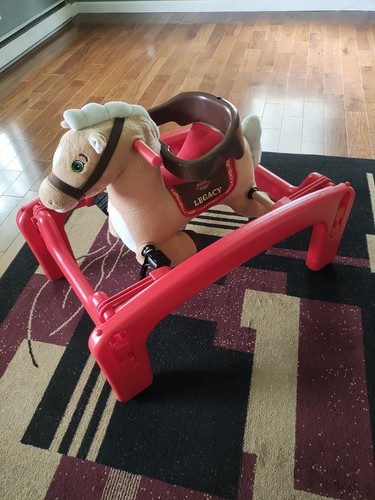 Rockin Rider Legacy Teknek Grow W/ Me Pony Ride-on Kids Toy Rocking ...