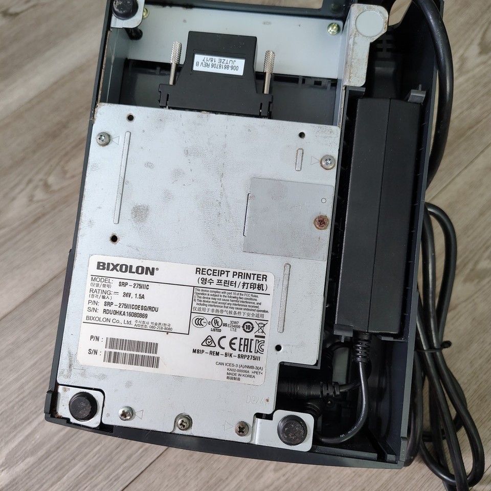 Bixolon SRP-275IIIC Impact Receipt Printer – Tested, Works – With Power ...