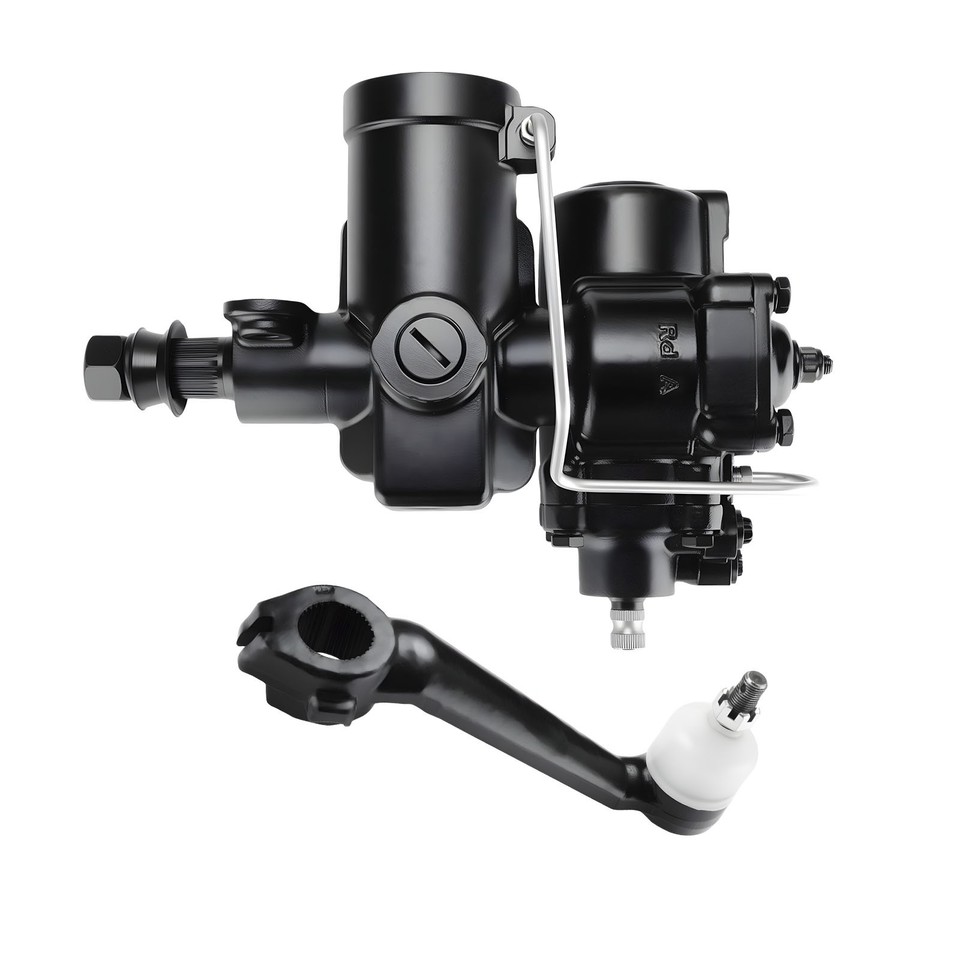 4 Bolt Power Steering Box & Drop Arm For Land Rover Defender Discovery ...