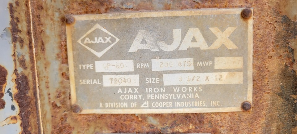 ⚡AJAX DP-60 ENGINE W/ ELECTRIC STARTER PESSCO IS OFFERING 1 C072123-2 🗽 ...