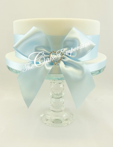 1 MTR 50mm RIBBON WITH DIAMANTE HEART BUCKLE BOW RIBBON CAKE RIBBON ...