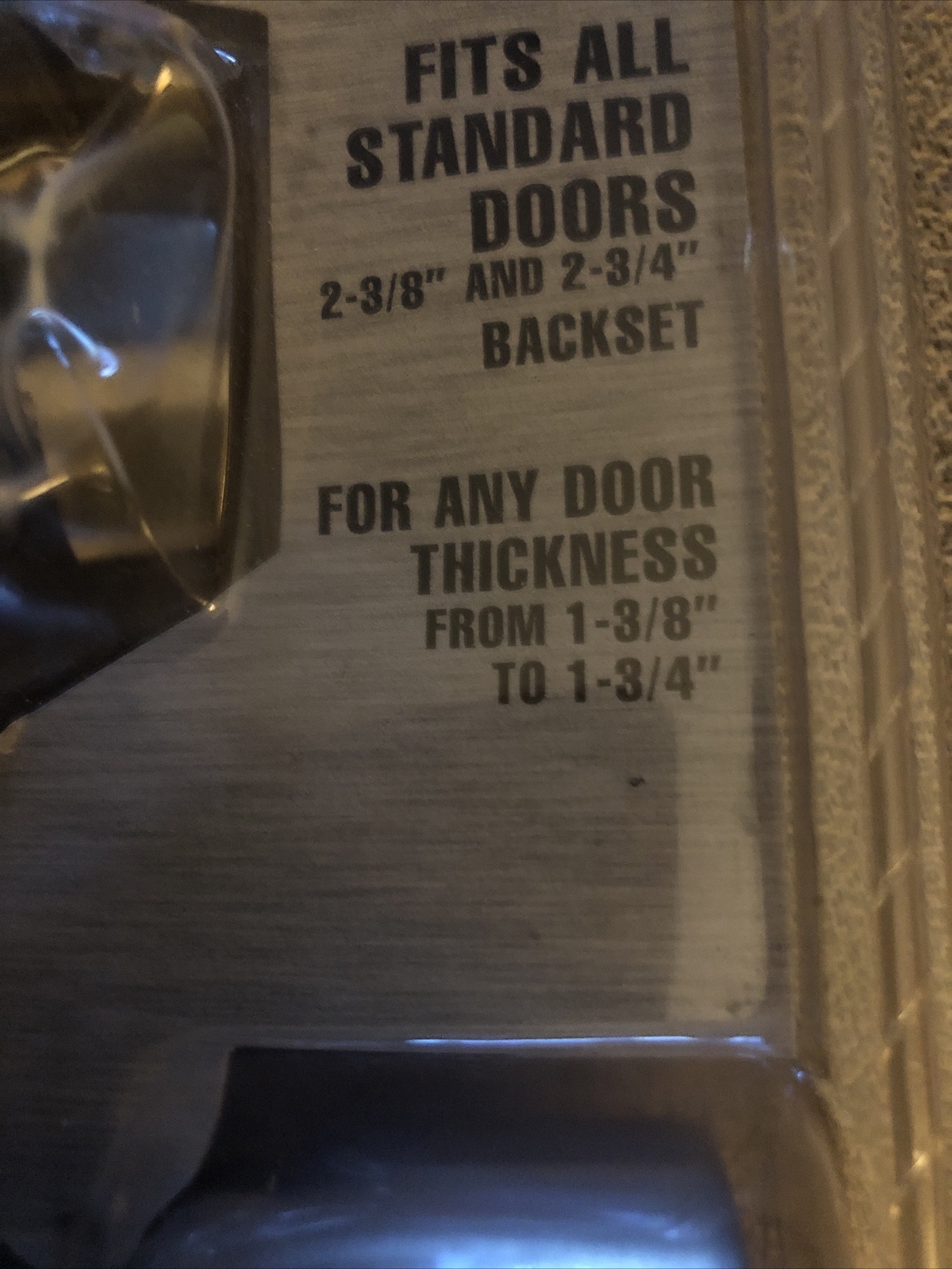 Elite Security Keyed Entry Deadlock Combination ☆Satin Nickel☆ w/4 Keys ...