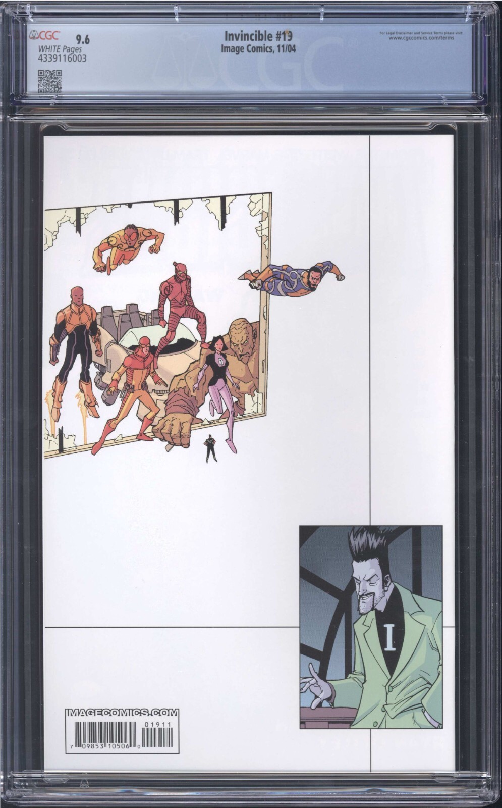 Invincible 19 CGC 9.6 Image Comics Nice Copy - Others Listed 1st Battle ...