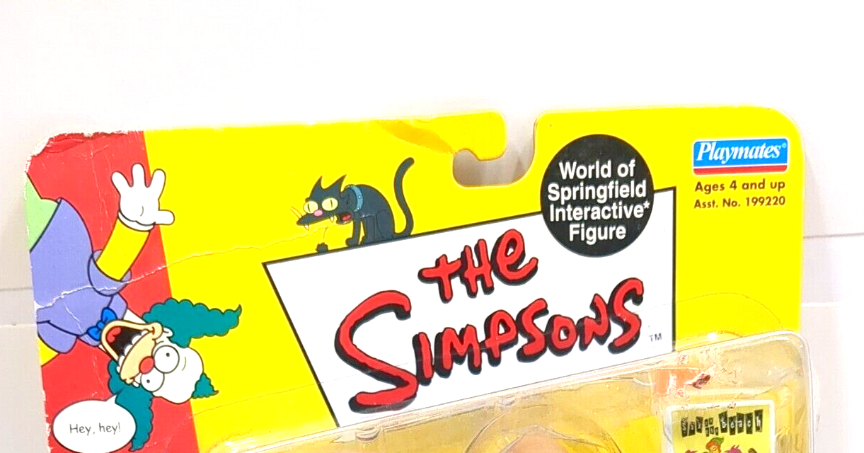The Simpsons Bleeding Gums Murphy Series 6 Action Figure Playmates Toys ...