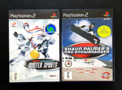 ESPN Winter Sports & Shaun Palmers Pro Snowboarder - Sony PlayStation 2 ...