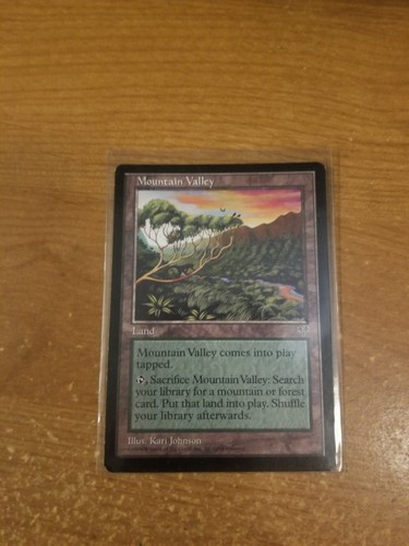 MAGIC THE GATHERING UNCOMMON MIRAGE MOUNTAIN VALLEY LIGHTLY PLAYED | eBay