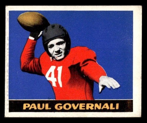 1948 Leaf Football #30 Paul Governali EX *e2 | eBay