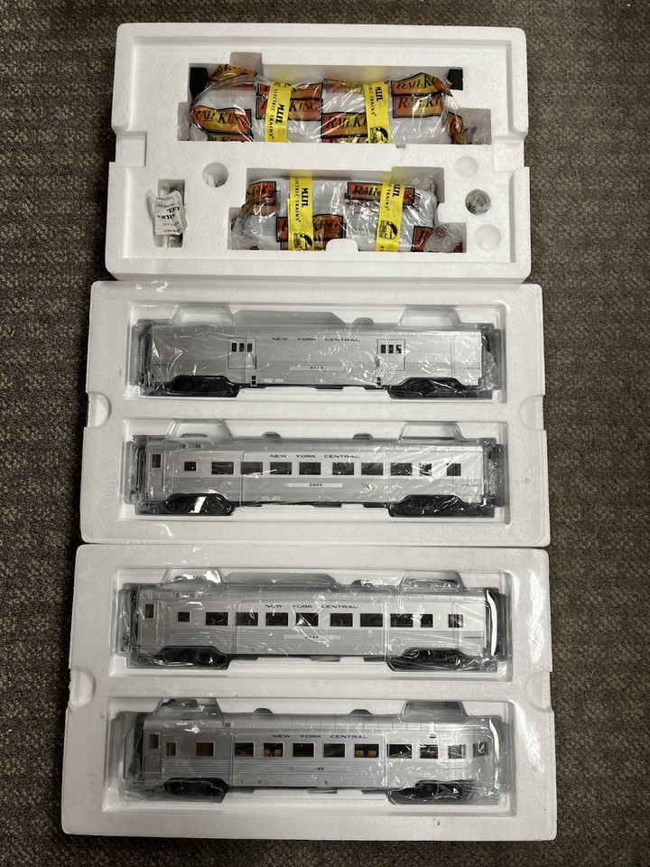 + MTH O RailKing New York Central 4-8-2 L3 Mohawk Specialty Passenger ...