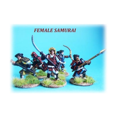 AW Minis Samurai Mini 28mm Female Samurai Warriors Pack New | eBay