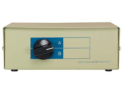 DB9 Manual Data Switch Box (2-Way, AB Female) | eBay