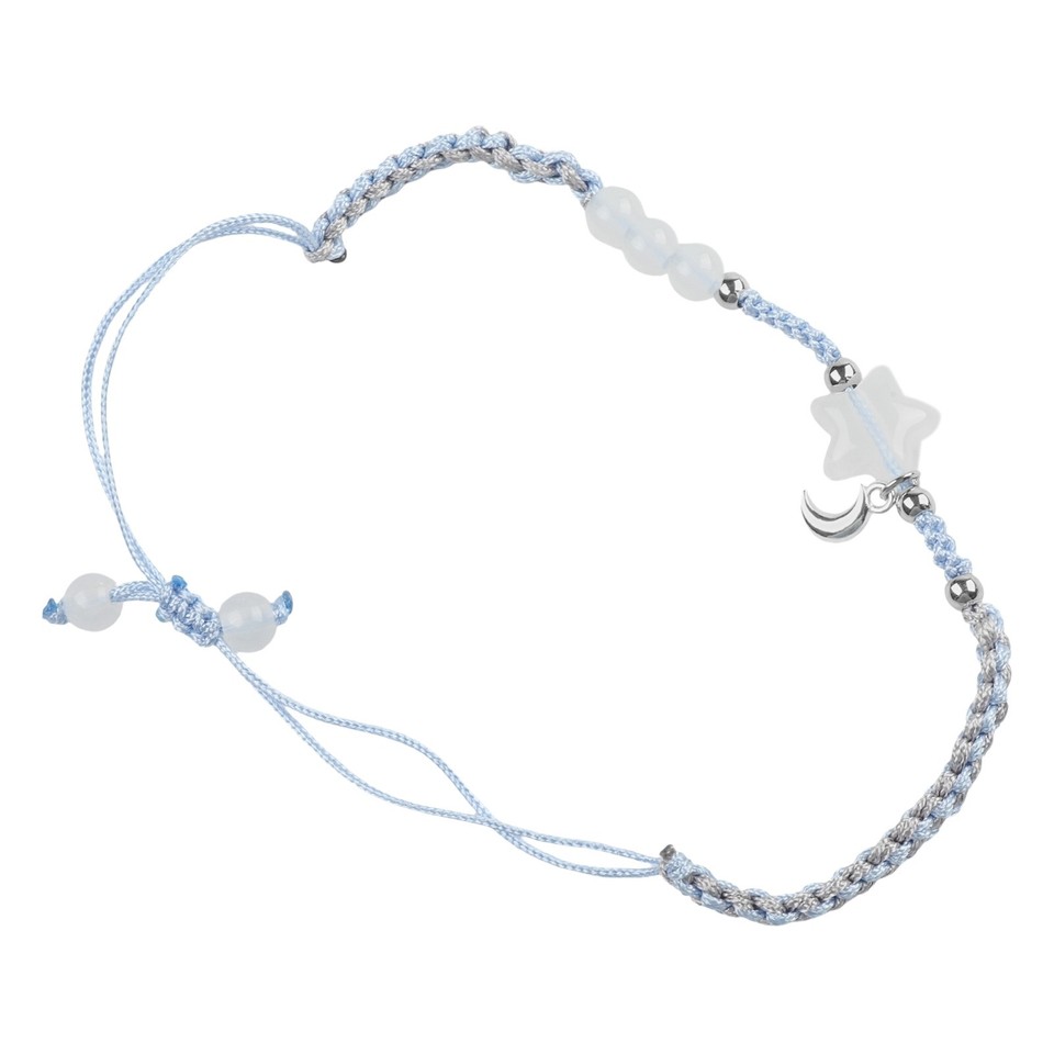 Gradient Double Chain Star Moon Bracelet for Women Stylish and ...