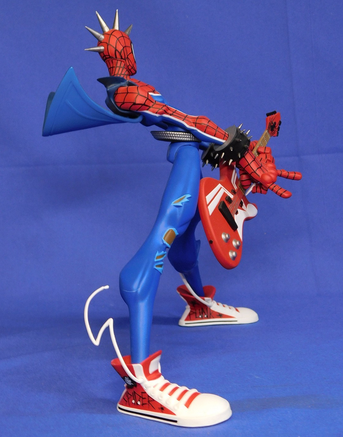 Unruly Industries Spider-Punk Designer Statue by Tracy Tubera Collectible