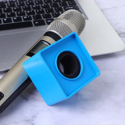 2Pcs Portable ABS Injection Molding Square Shaped Interview Mic ...
