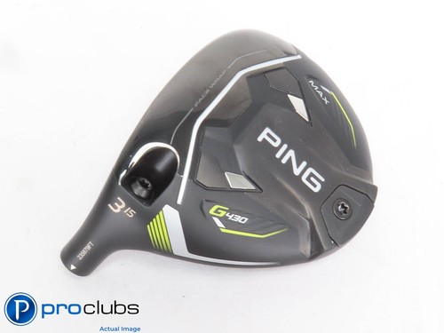 Nice Left Handed Ping G430 MAX 15* 3 Wood HEAD ONLY 429663 | eBay
