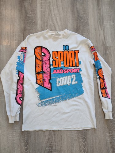 Vintage 90s AXO Sport Comp2 Racing Motocross Jersey size M | eBay