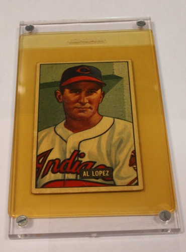 1951 Bowman 295 Al Lopez Indians baseball Card | eBay