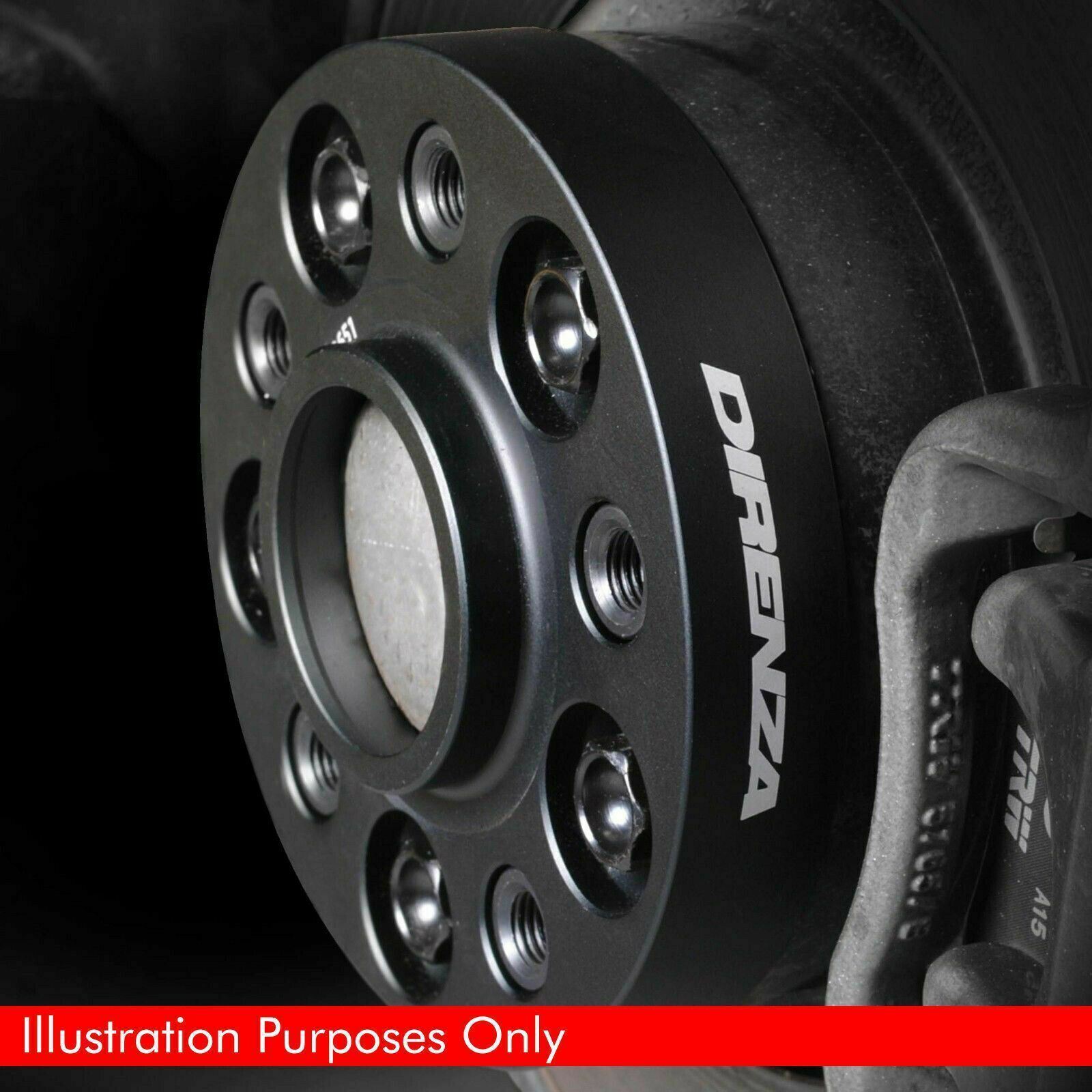 DIRENZA 5x112 15mm WHEEL SPACERS FOR MERCEDES VITO GLA C CLASS W204 C63 ...