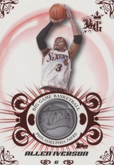2006-07 Topps Big Game - Allen Iverson #46 Red /129 for sale online | eBay