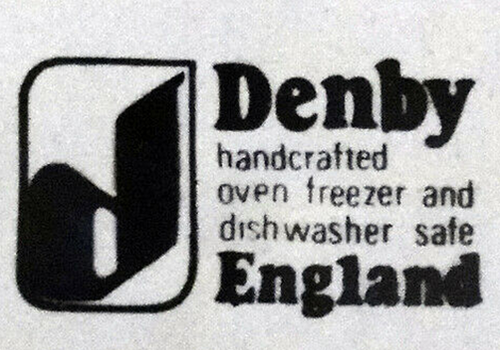 DENBY JET BLACK Tea Cup & Saucer NEW NEVER USED Made in England | eBay