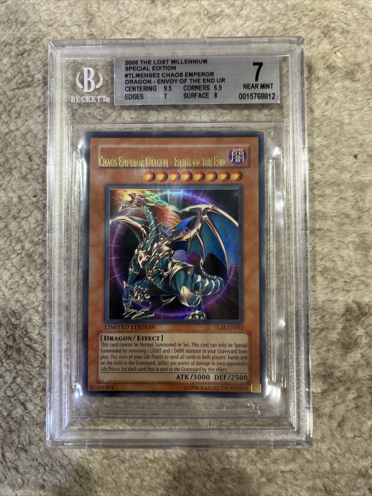 Yu-Gi-Oh! TCG Chaos Emperor Dragon - Envoy of the End The Lost ...